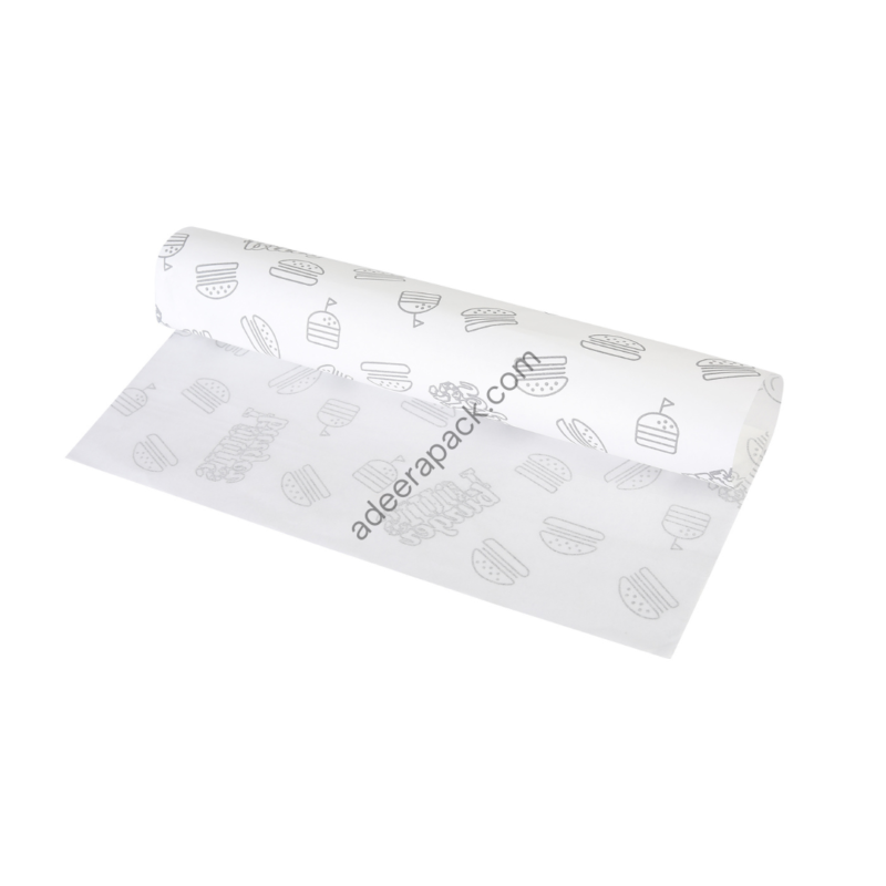 Food Wrapping Paper Sheet - Adeera Pack