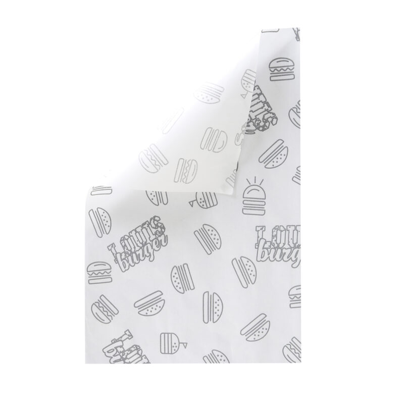 Food Wrapping Paper Sheet - Adeera Pack